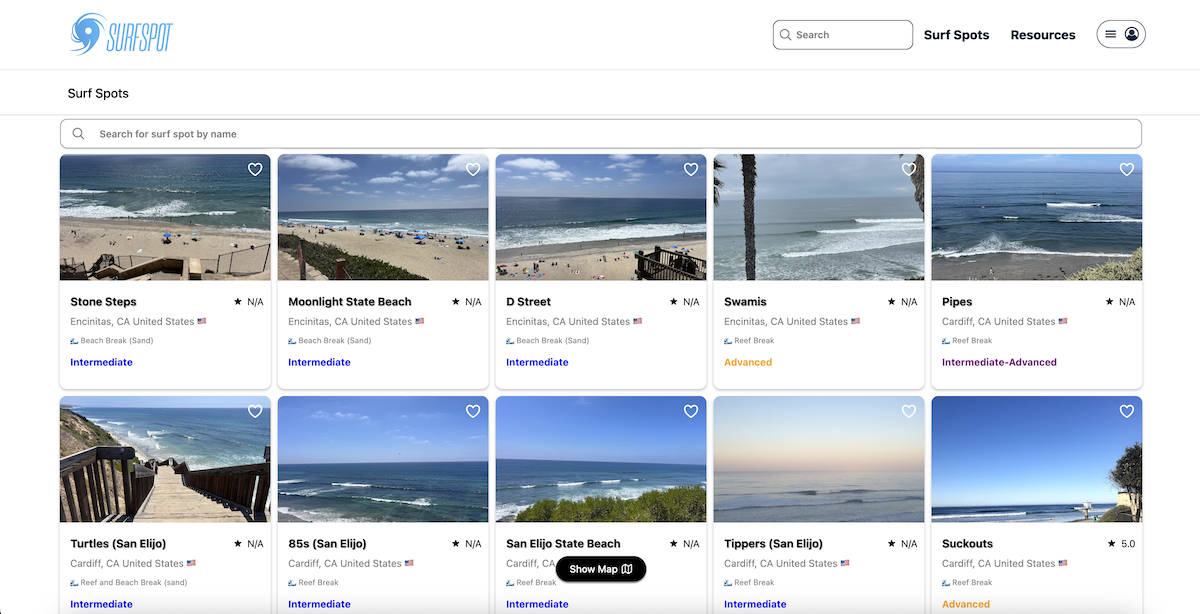 All Resources - Surf Spot